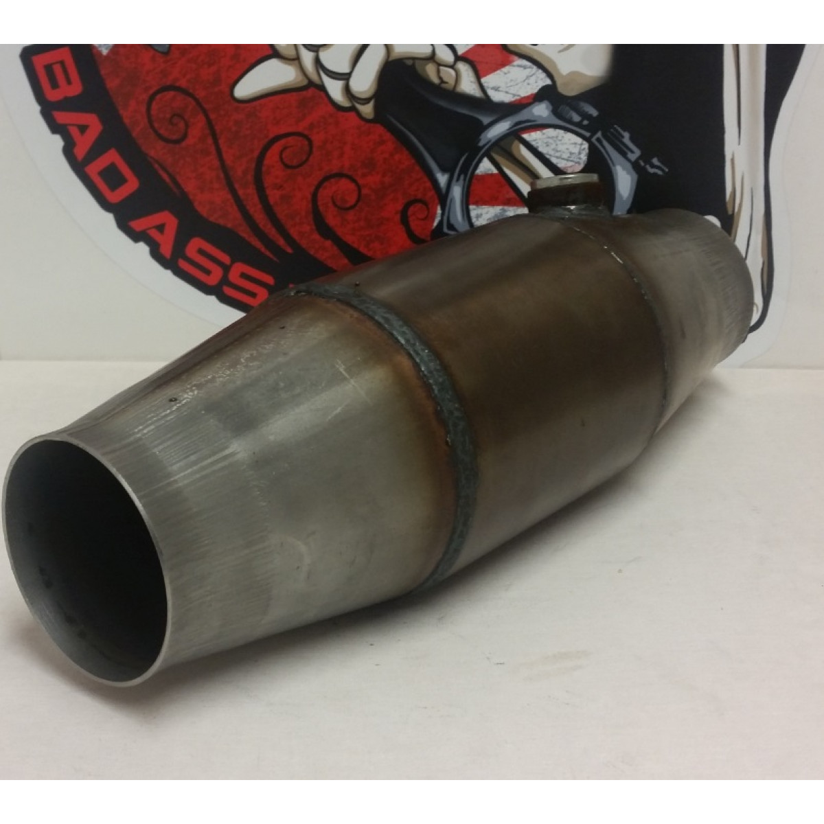 Race katalysator 100 cell 2,5"-3,5" justerbar längd