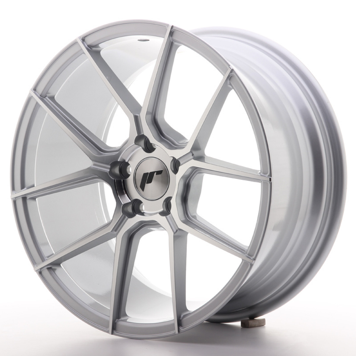 JR Wheels JR30 18x8,5 ET35 5x120 Machined Face Silver