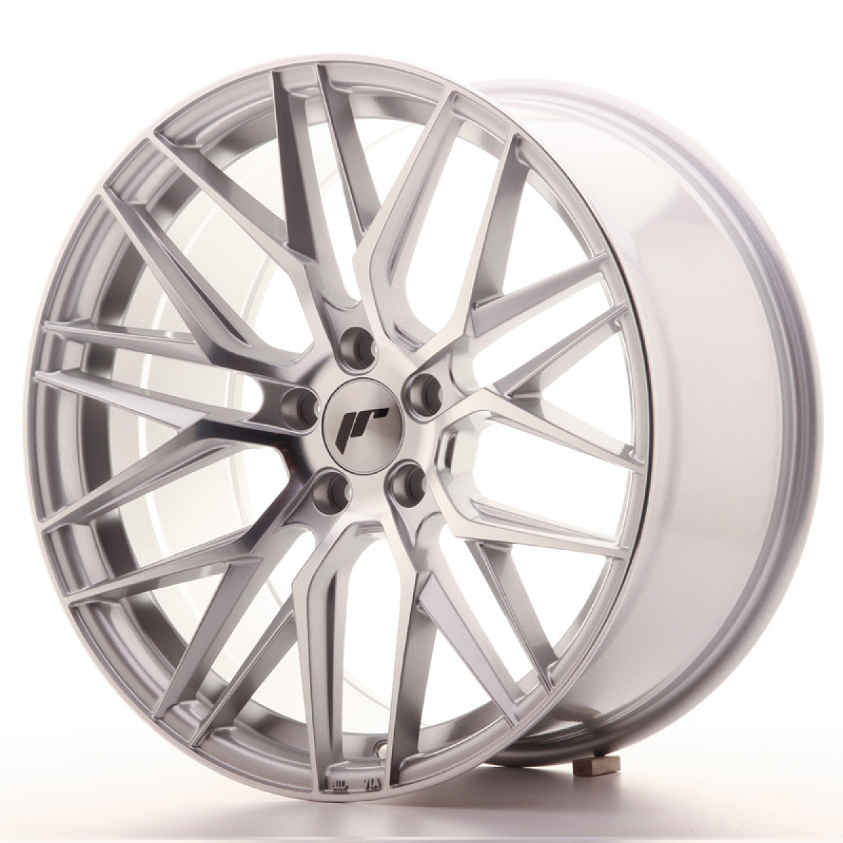 JR Wheels JR28 19x9,5 ET40 5x112 Machined Face Silver