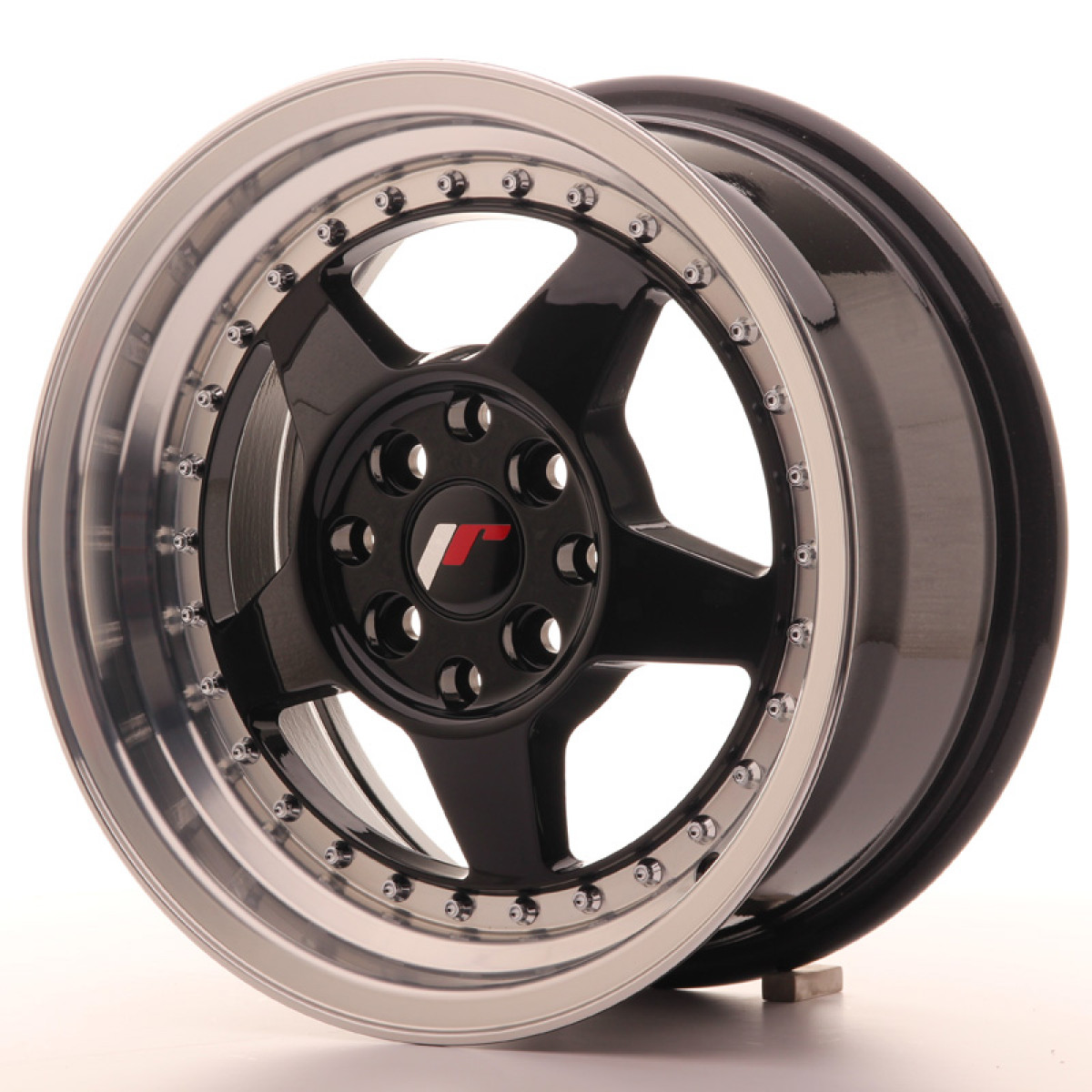JR Wheels JR6 15x7 ET35 4x100/114 Black