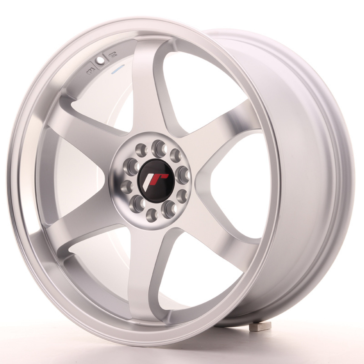 JR Wheels JR3 18x9 ET40 5x112/114 Silver Machined Face