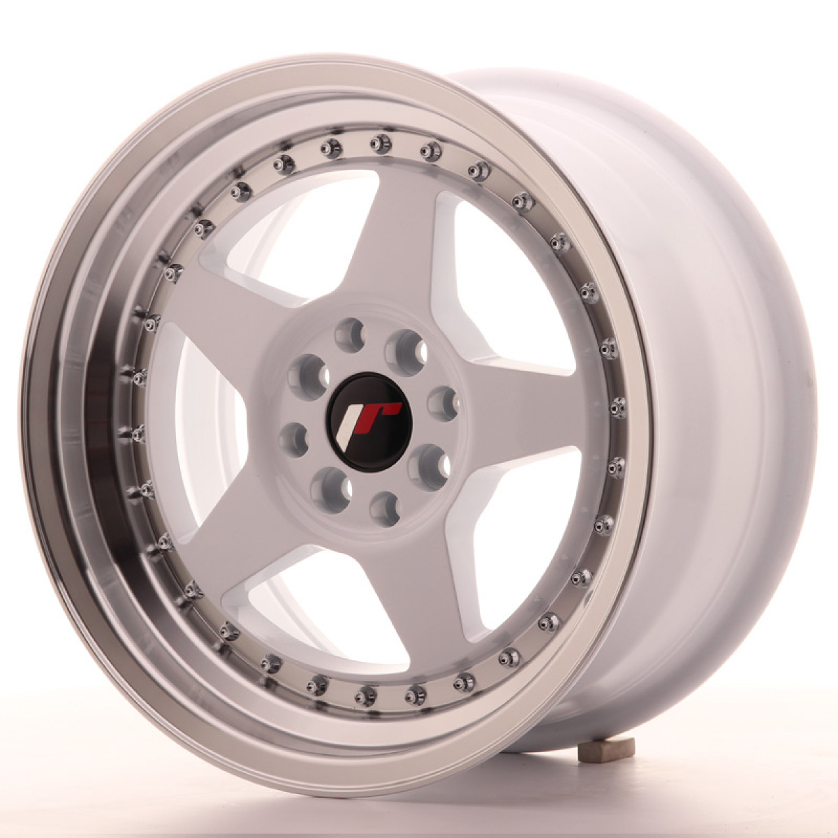 JR Wheels JR6 16x8 ET30 4x100/114 White