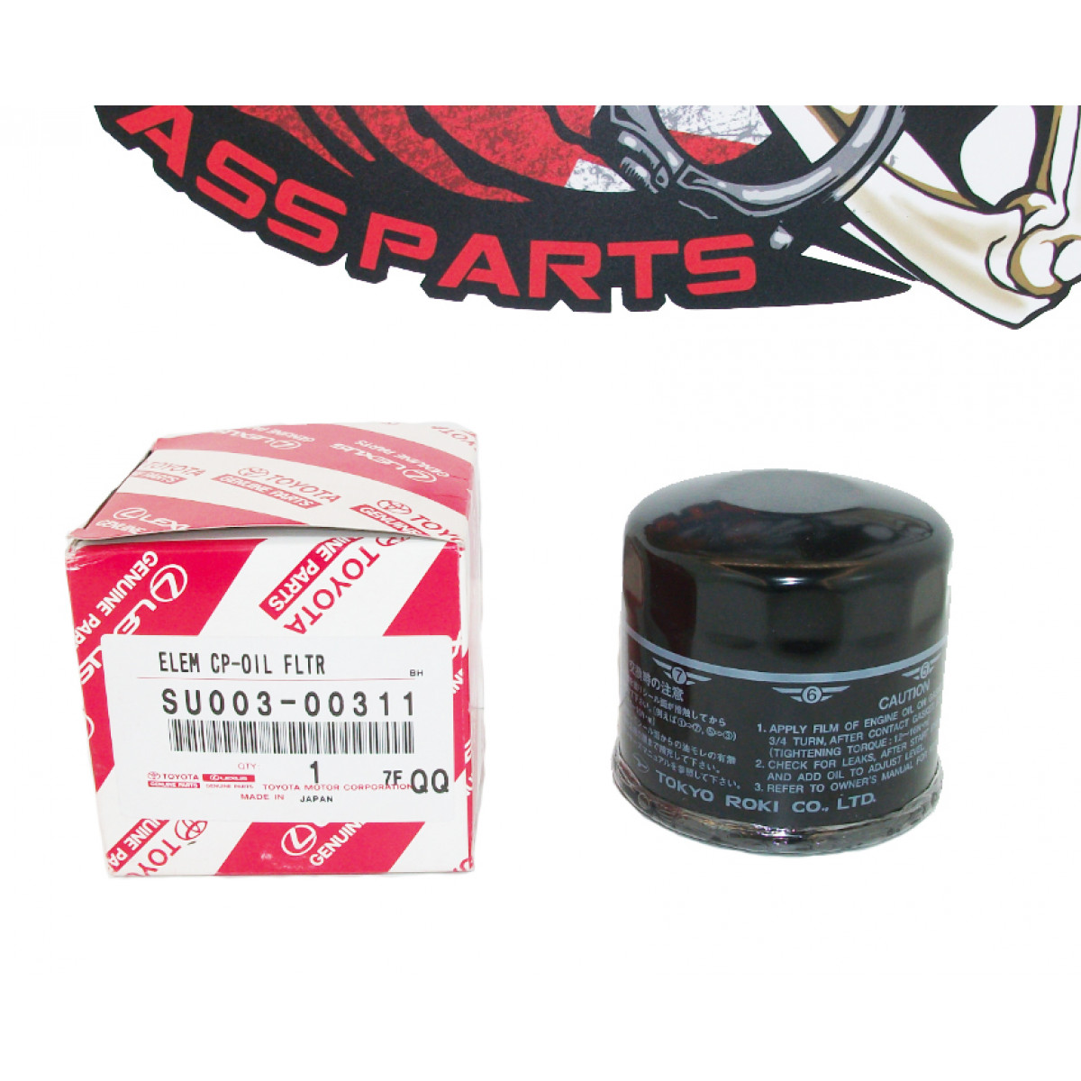 Toyota - Oljefilter - FA20 - SU003-00311